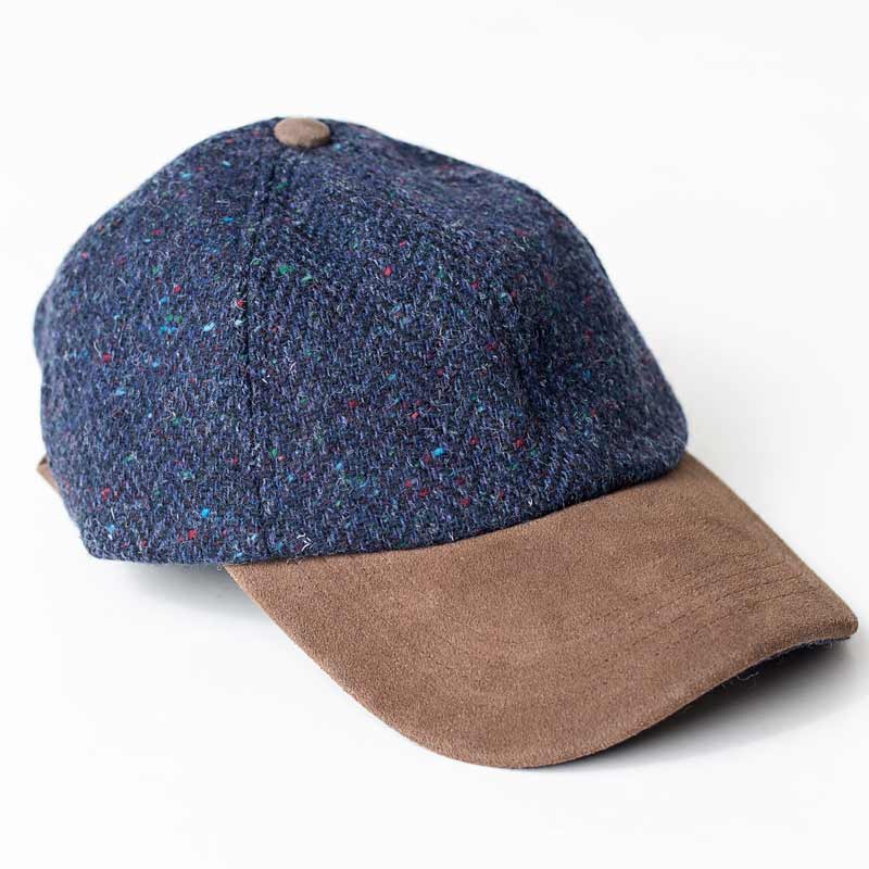 Tweed Baseball Cap | Donegal Tweed Baseball Hat | Hatman of Ireland