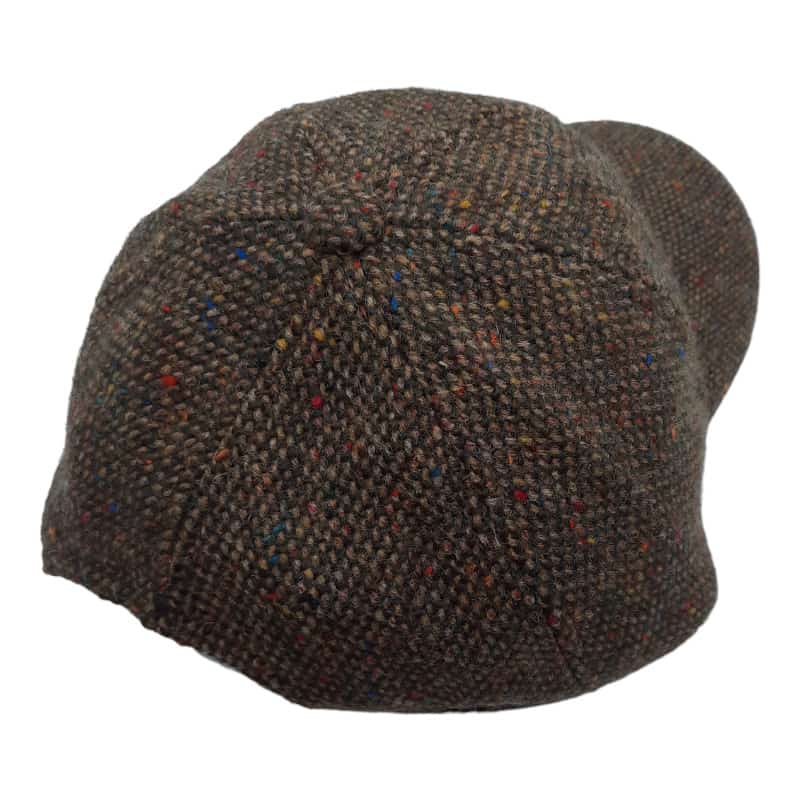 Irish Tweed Baseball Hat | Brown Tweed Baseball Cap | Hatman of Ireland